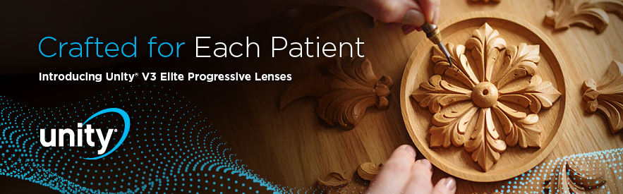 Introducing Unity V3 Elite Progressive Lenses